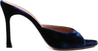 Amina Muaddi Damen, Schuhe, Blau, 40 EUGr&ouml;&szlig;e