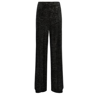 Elena Miro Pantalon large droit - Femme - Pantalons - Noir - Taille: 42 FR