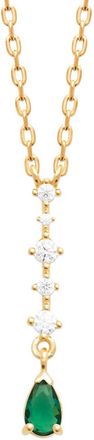 Brillaxis Collier plaqu&eacute; or zirconium