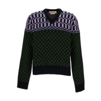 Marni Herren, Strickwaren, Mehrfarbig, MGr&ouml;&szlig;e