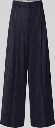 Max Mara Wide Fit Hose aus Schurwoll-Mix Modell NEBBIE