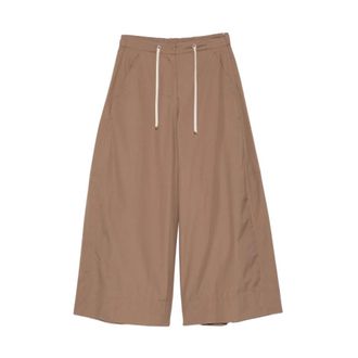 Max Mara Wide Hosen - - Trousers - Damen - Braun - S