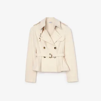 Burberry Veste trench Isabella en coton, Size: 02