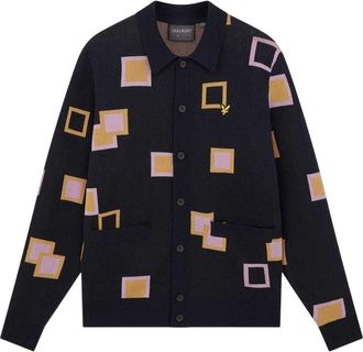 Lyle & Scott Strickjacke f&uuml;r Herren, Leger, Regul&auml;r (Dunkel-Marineblau)