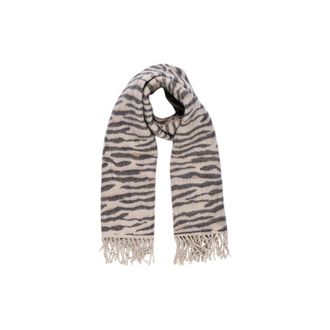 Pieces Beiger Acryl-Schal Herbst/Winter Kollektion - - Accessories - Damen - Beige - ONE SIZE