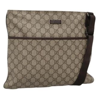 Gucci Sac bandouli&egrave;re en plastique Pre-owned - Femme - Pre-owned - Beige - Taille: ONE Size