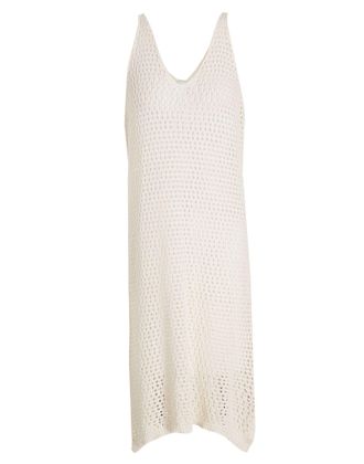 8 by YOOX ORGANIC COTTON SLEVELESS KNIT DRESS