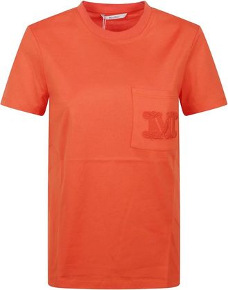 Max Mara Femme, Tops, Orange, Taille: 42 FR T-Shirt