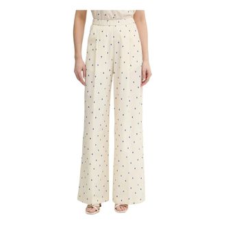 Forte_Forte Meine Hose - - Trousers - Damen - Beige - S