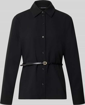 A|X Armani Exchange Hemdbluse mit integriertem G&uuml;rtel