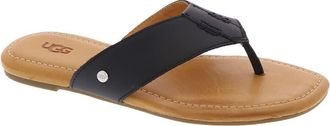 UGG W Carey Flip 1142177-BLK, Womens flip-flops, black, 36 EU