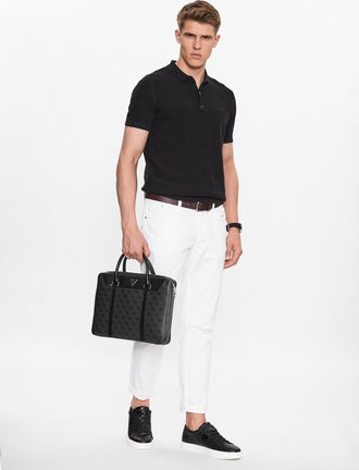 Guess Laptoptasche Guess Vezzola Smart HMEVZL P3138 Schwarz