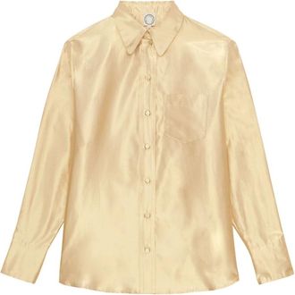 Ines De La Fressange Femme, Blouses et Chemises, Jaune, Taille: 38 FR Maureen shirt
