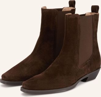 Unisa Chelsea-Boots Flipa braun