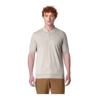 K-Way Homme, Tops, Beige, Taille: XL Polo classique &agrave; manches courtes
