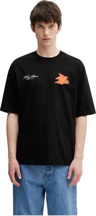 Filling Pieces Homme, Tops, Noir, Taille: S T-shirt Zucchini