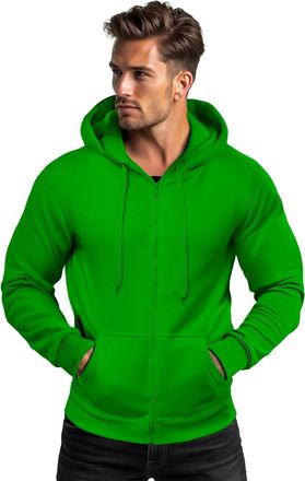 OZONEE Herren Hoodie Sweatjacke Kapuzenpullover Sweatshirt Farbvarianten Kapuzenjacke Kapuzenpulli mit Rei&szlig;verschluss Langarm Sport Style Casual Fitness Trai
