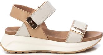 Xti Sandalen Damen Beige - Bequeme und vielseitige Schuhe - Casual Mode - Modell 14387403 (Gr&ouml;&szlig;e 40)