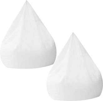 Pretyzoom 2 Stück Bequemes Sofa innerer Liner Beansofas innere Futter innere Futter der Tasche Lazy Sofa Ersatz Liner Bean -Taschen -Austausch füllmaterial sitz