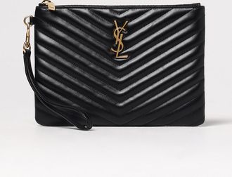Saint Laurent Clutch Damen Farbe Schwarz