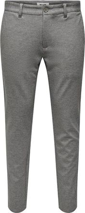 Only & Sons Herren ONSMARK Slim Herringbone 2911 Pant NOOS Chinohose, Chinchilla, 29W x 34L