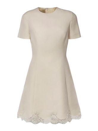 Valentino Garavani Robe Courte - Cr&egrave;me