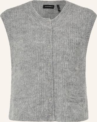 ER Elias Rumelis Elias Rumelis Strickweste Aditi grau