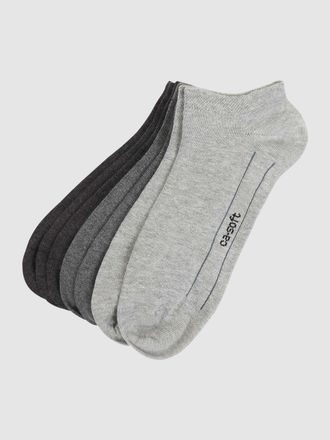 Camano Sneakersocken mit Rippenb&uuml;ndchen im 7er-Pack Modell Soft