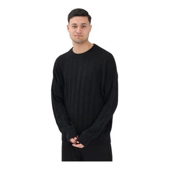 Calvin Klein Jeans Homme, Pulls, Noir, Taille: L Maille ras du cou