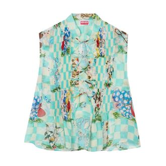 Kenzo Cartoon Sleeveless Top - - Blouses & Shirts - Damen - Mehrfarbig - XS