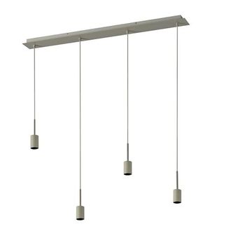 Osram Decor Pendelleuchte Needle Linear 4xE27, beige, Stahl, dekorative Leuchtmittel kompatibel, IP20