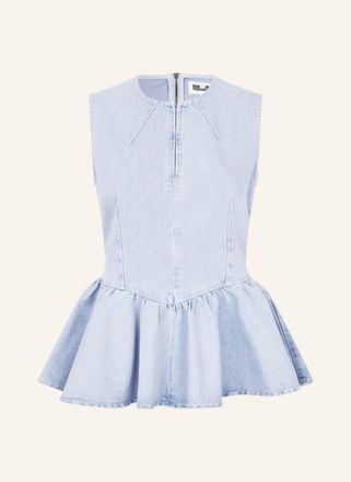 Baum Und Pferdgarten Baum Und Pferdgarten Jeanstop Merja Mit Volants blau