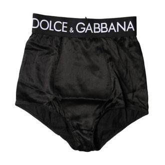 Dolce & Gabbana High Waist Logo Girdle - - Underwear - Damen - Schwarzk - S