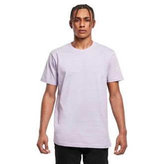 Build Your Brand Herren T-Shirt Round Neck, M&auml;nner Basic T-Shirt mit Rundhalsausschnit, Regular Fit, Baumwolle, Lilac, XXL