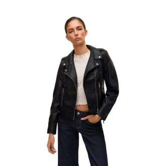 Vero Moda Kerriultra Bikerjacke f&uuml;r Damen (Schwarz)