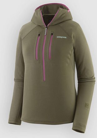 Patagonia R1 Ultralight Hoodie basin green