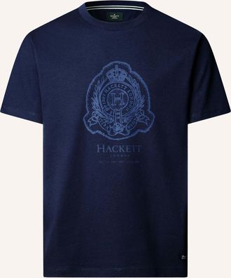 Hackett T-Shirt Heritage H Logo Tee blau