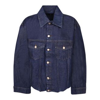 7 For All Mankind Gathered Jacket - - Jackets - Damen - Blau - S
