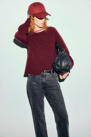 Gerard Darel Pull en laine avec col - RAMIA - Bordeaux