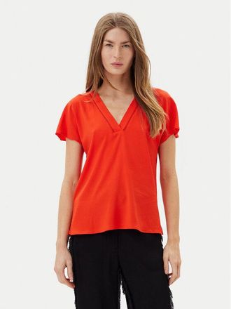 Vero Moda Bluse Bella 10327551 Rot Regular Fit