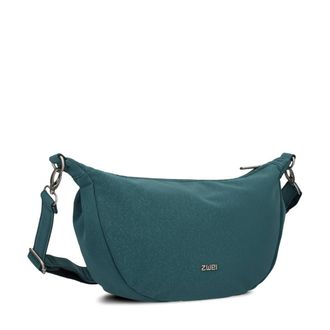 zwei Damen Handtasche Mademoiselle.M M70 Moon-Bag 4 Liter Trend-Tasche in Halbmond-Form vielseitig als Bauchtasche Crossbody-Bag Abendtasche Umh&auml;ngetasche 