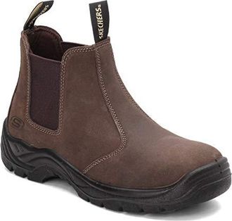 Skechers Adaptateur pour Homme - Chaussure, 39.5 EU, Brown Leather