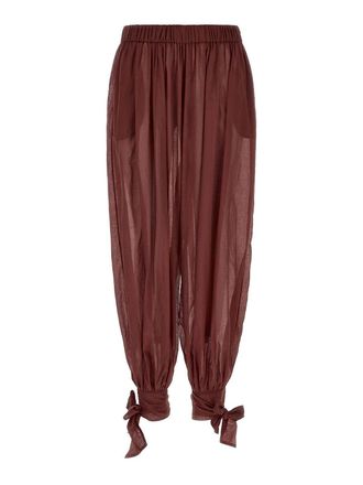 Andamane Casual Hose - Dunkelrot