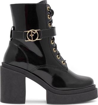 Eva Minge Schn&uuml;rschuhe HONDA-2 Schwarz