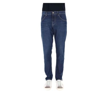 Pantaloni Torino Homme, Jeans, Bleu, Taille: W35 Jeans Slim-fit