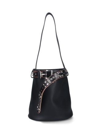 Prada Buckle Bucket Bag