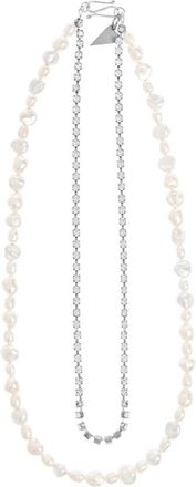 Forte_Forte Femme, Accessoires, Blanc, Taille: ONE Size Collier double