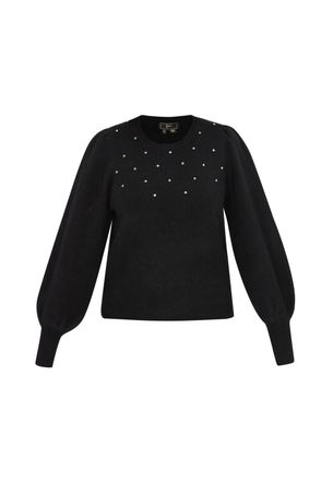 Faina Pullover Frauen Schwarz