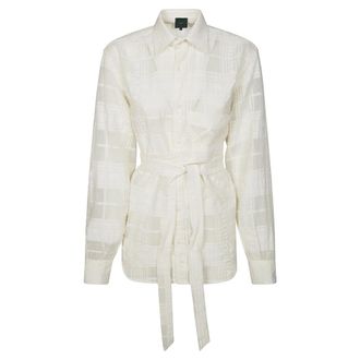 JEJIA Stilvolles Rob Hemd f&uuml;r M&auml;nner - - Blouses & Shirts - Damen - Wei&szlig; - S
