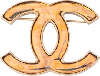 Chanel Ring - Chanel CC Shimmering Brooch - Gr. ONE SIZE - in Mehrfarbig - f&uuml;r Damen